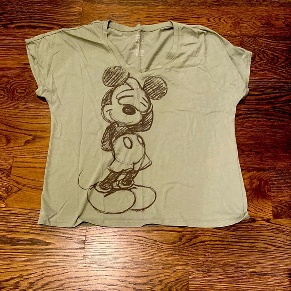 Zara | Tops | Zara Mickey Mouse Tshirt Cute | Poshmark